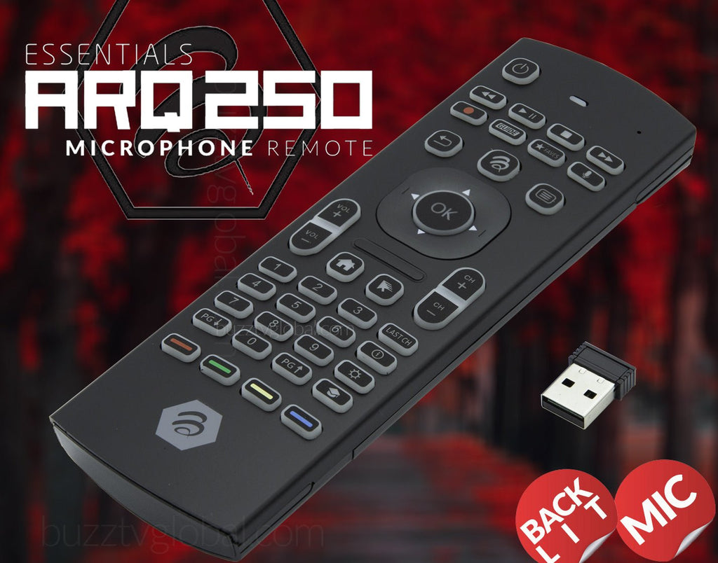 BuzzTV ARQ-250 Keyboard Remote – BuzzTV Direct